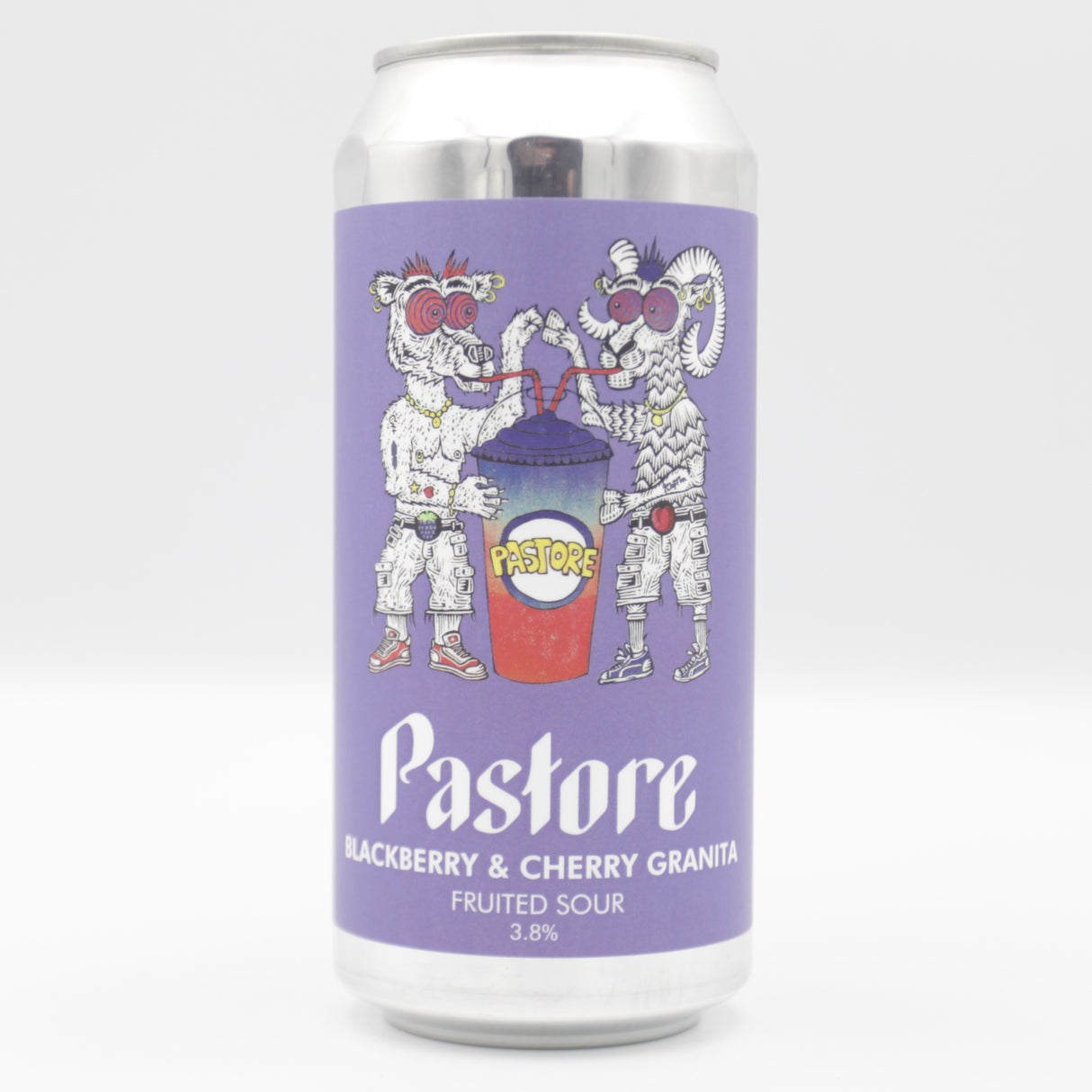 Pastore - Blackberry & Cherry Granita - 3.8% (440ml) – Ghost Whale