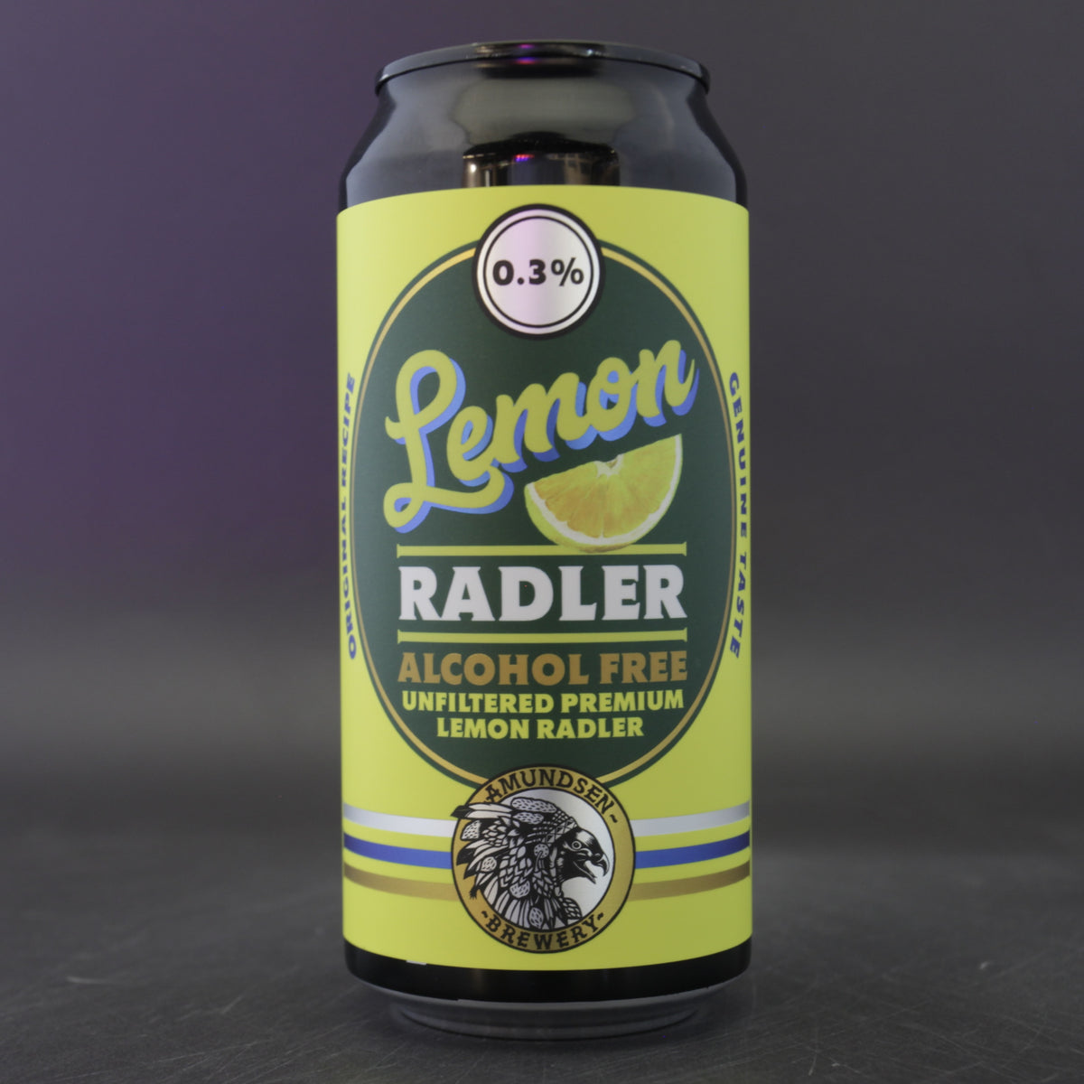 Amundsen - Lemon Radler - 0.5% (440ml) – Ghost Whale