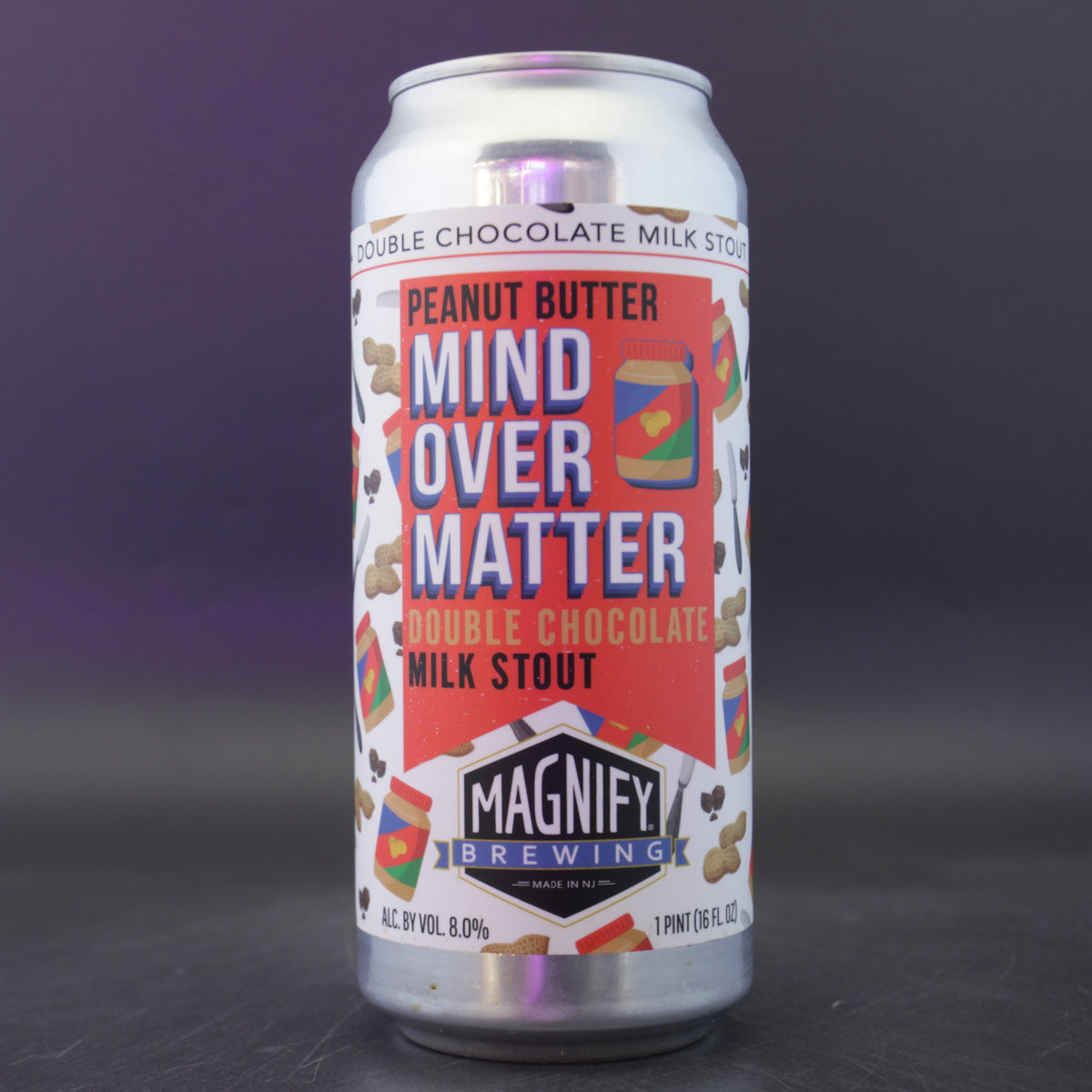 Magnify - Mind Over Matter With Peanut Butter - 8% (473ml) – Ghost Whale