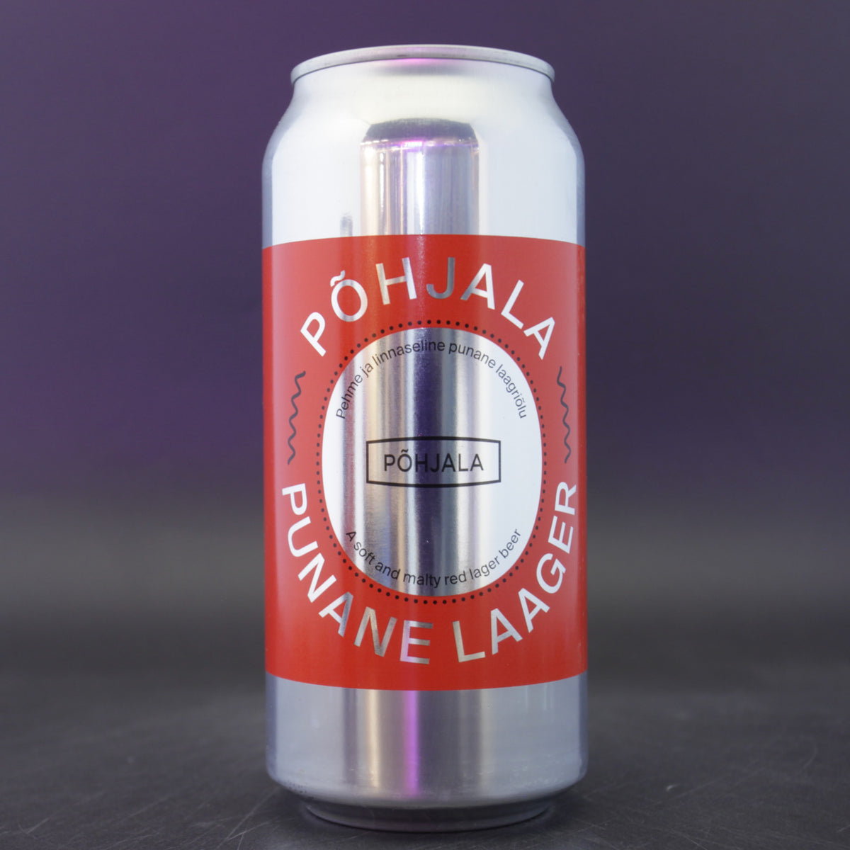 Põhjala - Punane Laager - 4.9% (440ml) – Ghost Whale