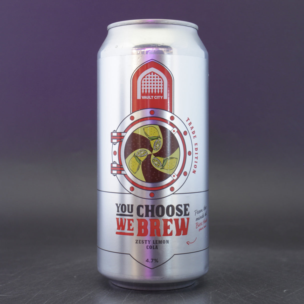 Vault City - Zesty Lemon Cola - 4.7% (440ml) – Ghost Whale