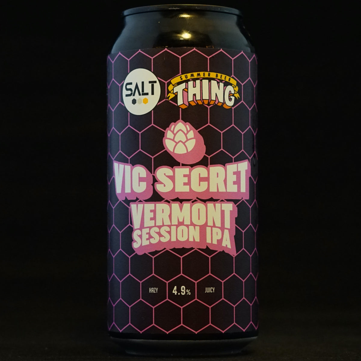 Salt Beer Factory - Vic Secret Vermont Session IPA - 4.9% (440ml ...